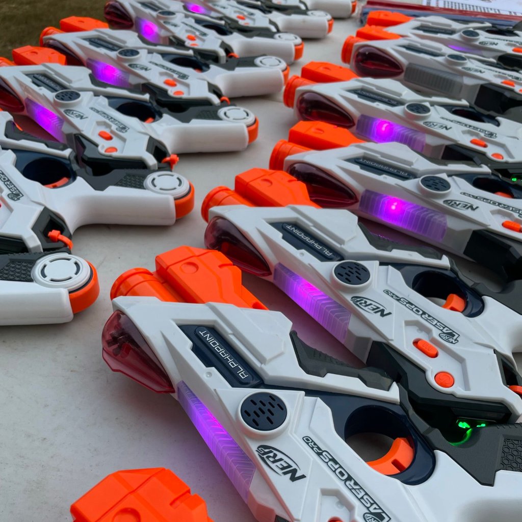 Nerf Laser Ops Pro Blaster Package - Ultimate Laser Tag Experience ...